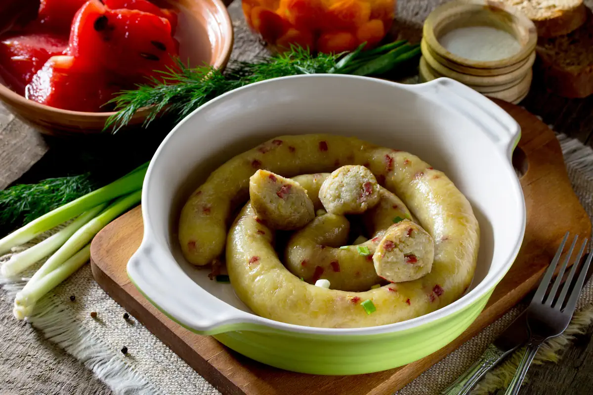 Quel accompagnement avec du boudin blanc